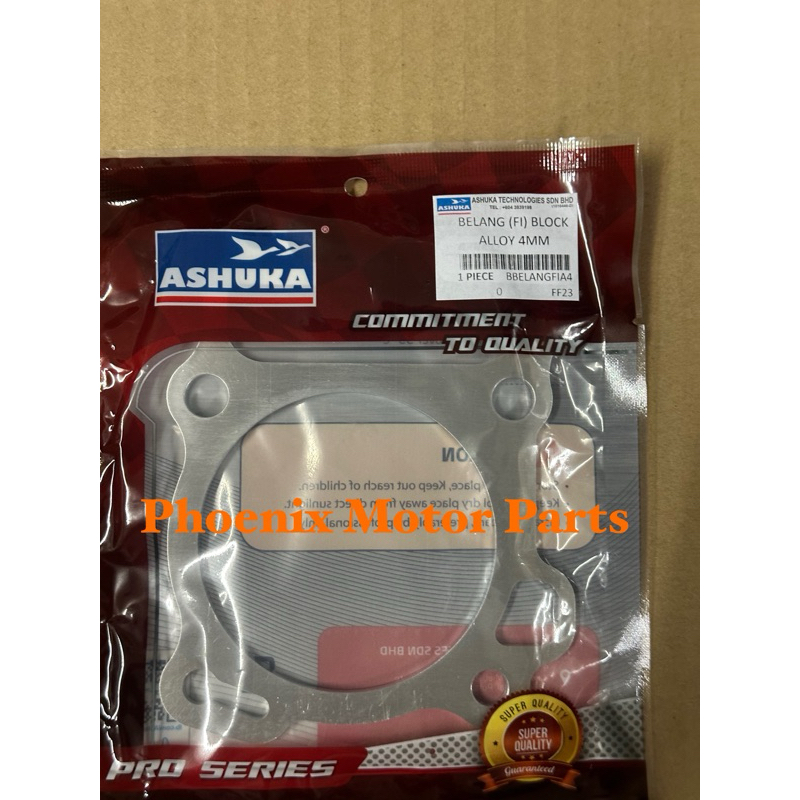 Suzuki Raider 150 Fi Raider FI Alloy Block Gasket Ashuka | Shopee Malaysia