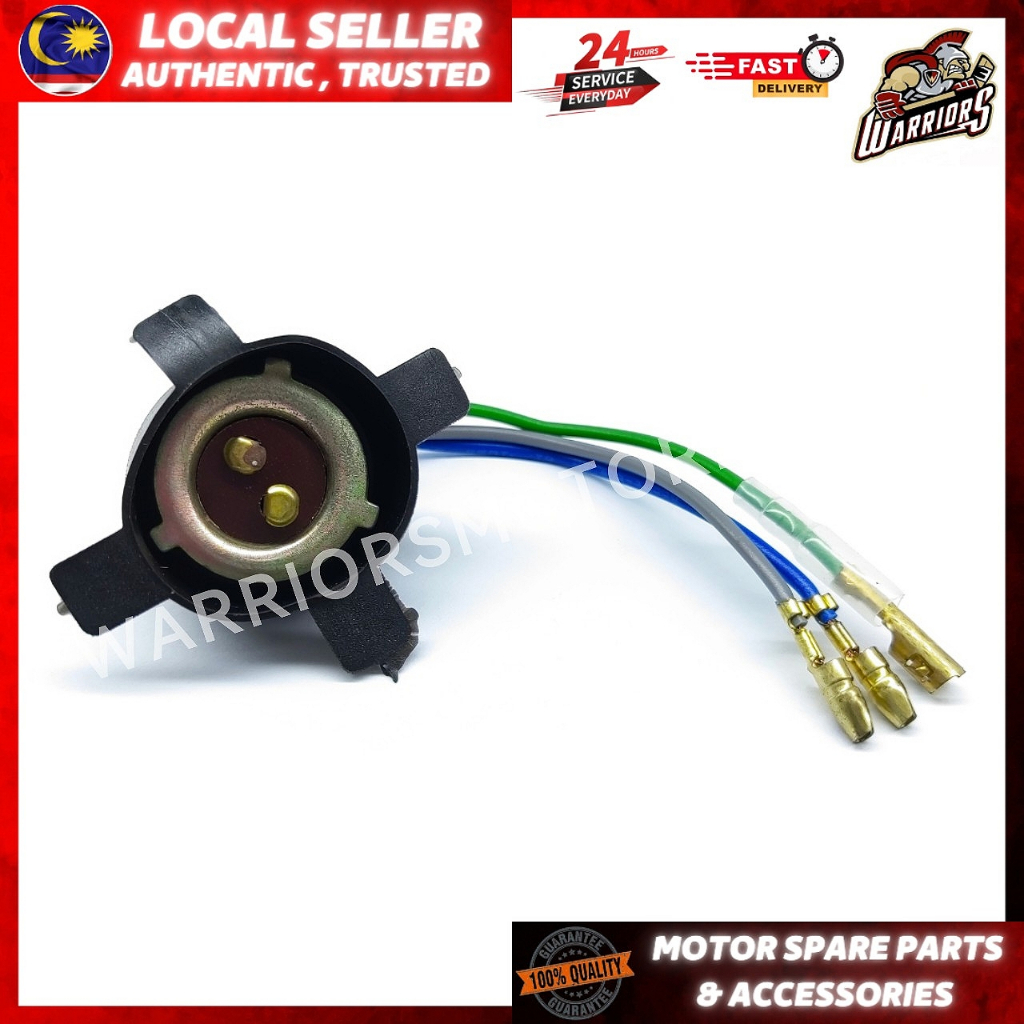 HONDA EX5/EX5 HP/EX5 OLD/EX5 DREAM/DREAM HEAD LAMP SOCKET KEPALA SOCKET ...