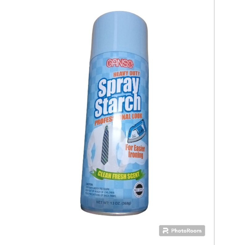 Spray Starch professional look heavy duty untuk mudahkan iron baju ...
