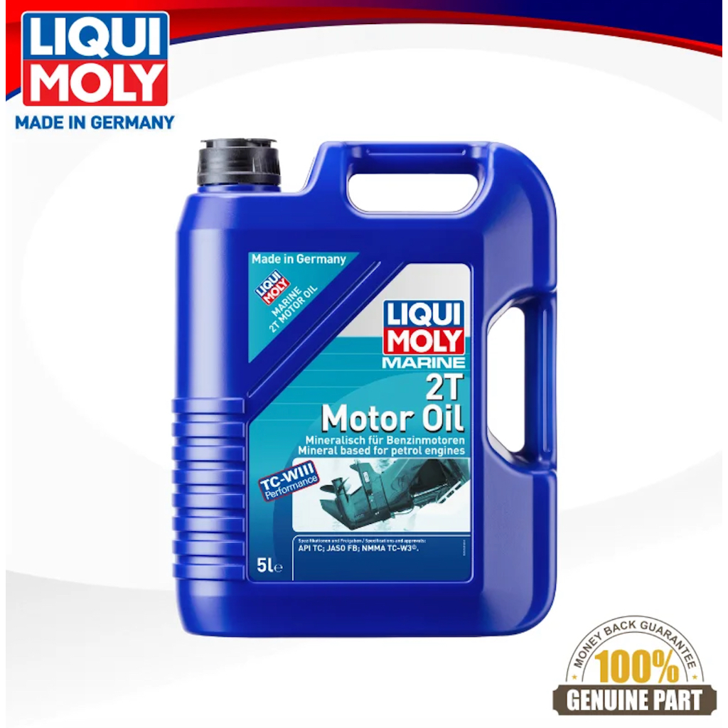 Liquid Moly Minyak 2T Engine Oil GRED A [Mesin Rumput Brush Cutter ...
