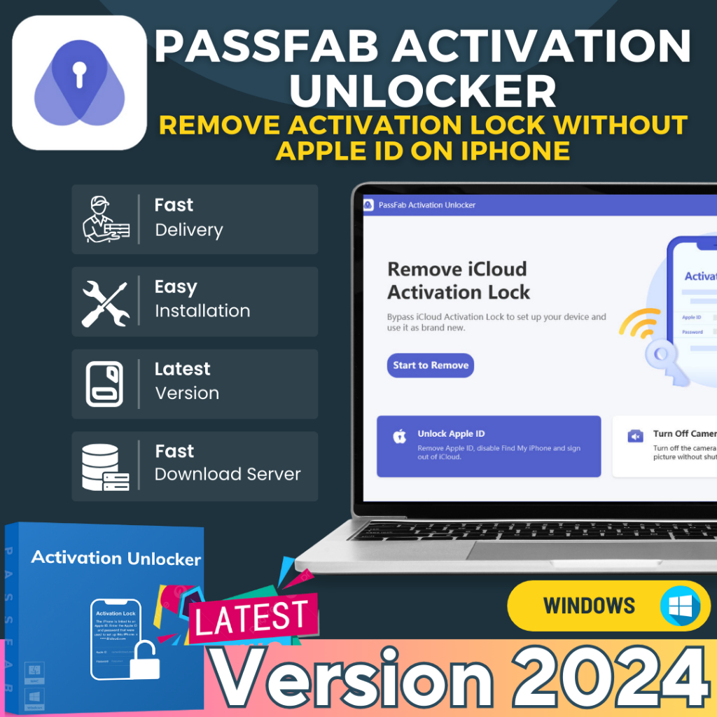 PassFab Activation Unlocker 4.2.3 - Remove activation lock without ...