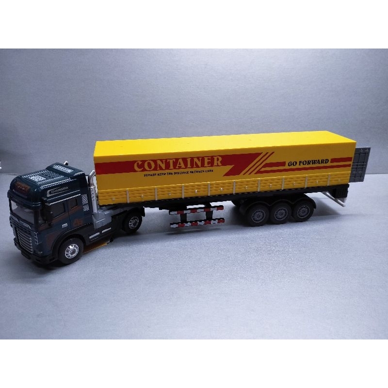 CONTAINER LORRY TRUCK 1:24 SIMULATION MODEL (1368) | Shopee Malaysia