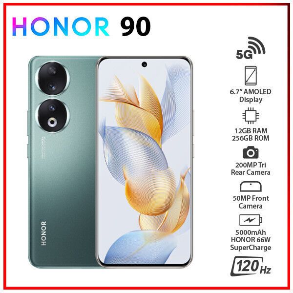 HONOR 90 5G 12GB RAM/512gb rom 1 Year Honor Malaysia Warranty | Shopee ...