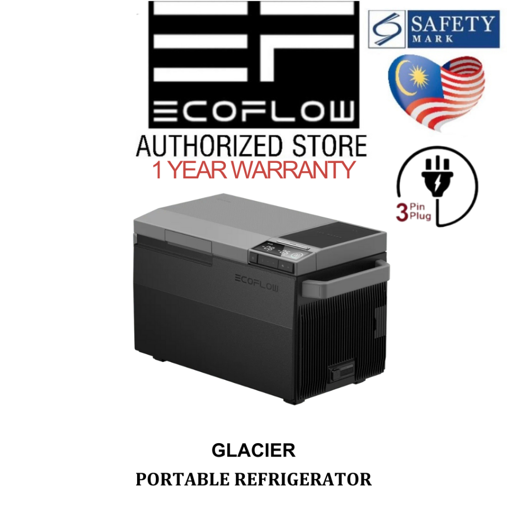 Ecoflow Glacier Portable Refrigerator Electric Cooler | Shopee Malaysia