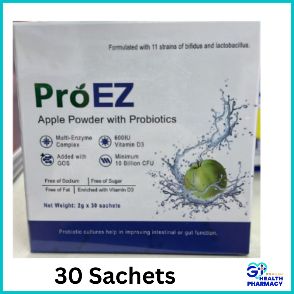NutraDex ProEz Probiotics 2g x 30 sachets (11 strains with Enzymes ...