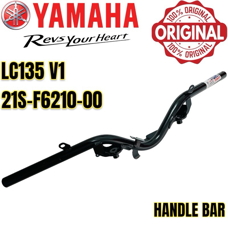 YAMAHA LC135 V1 - V8 4S 5S LC135 FI 100% ORIGINAL HLY HANDLE BAR HANDLE BRACKET STEERING BESI ...