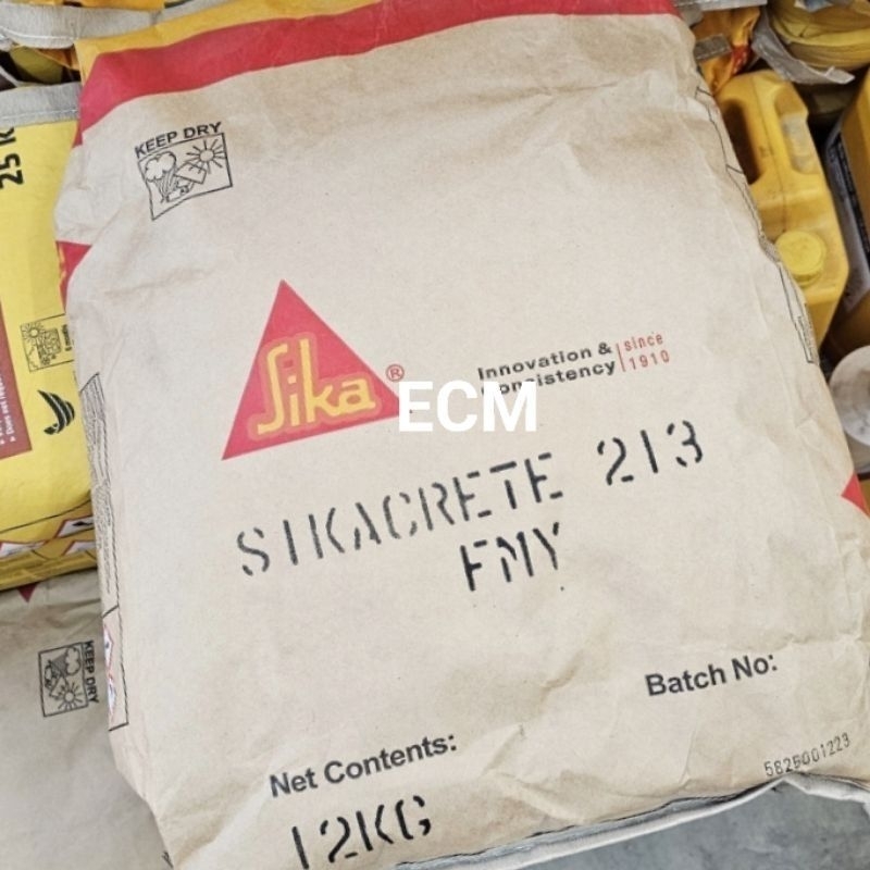 SIKACRETE 213 FMY (12KG) WET SPRAYED FIRE PROTECTION MORTAR ...