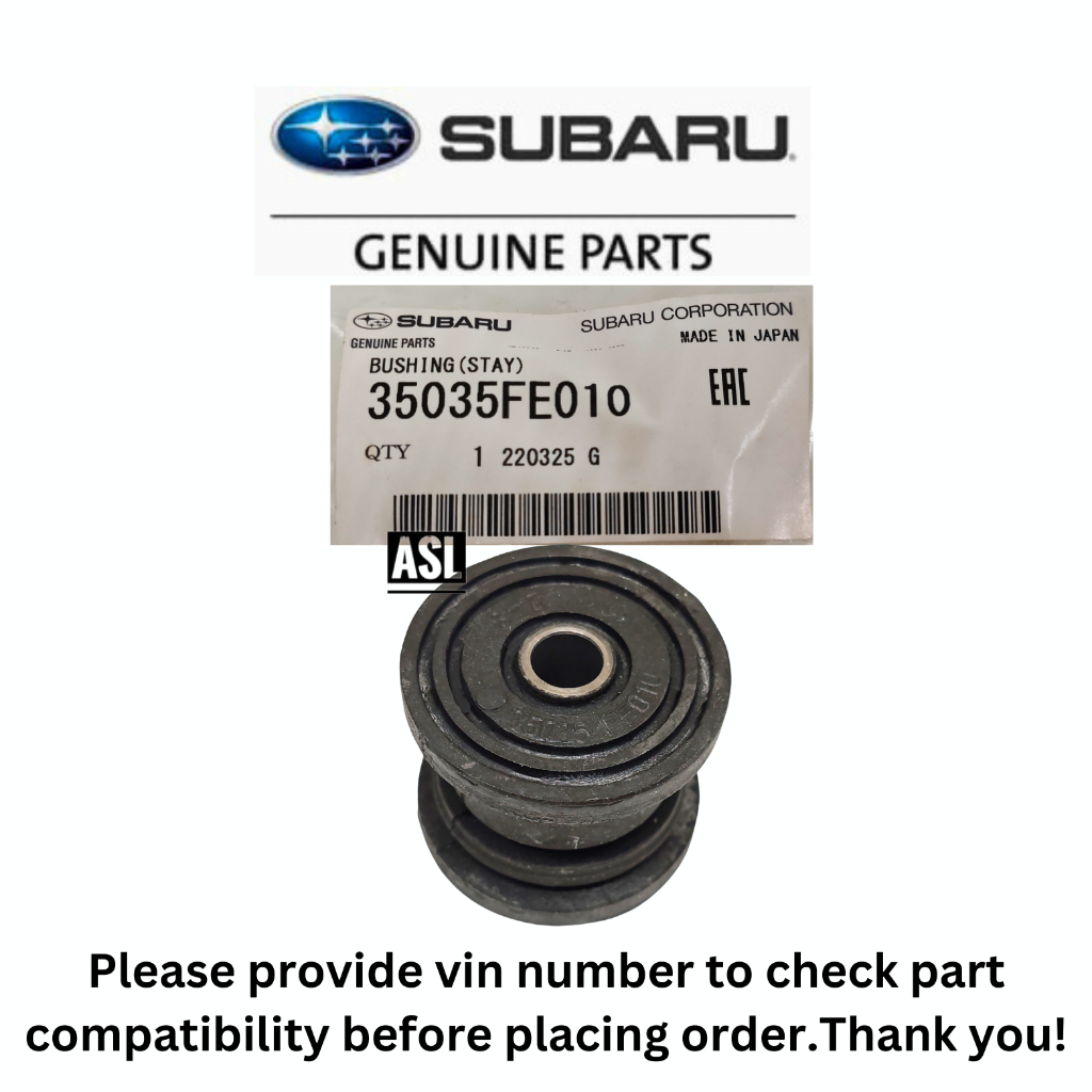 Genuine Subaru Gear Lever Stay Bush 35035FE010 Forester SG9 Impreza WRX ...