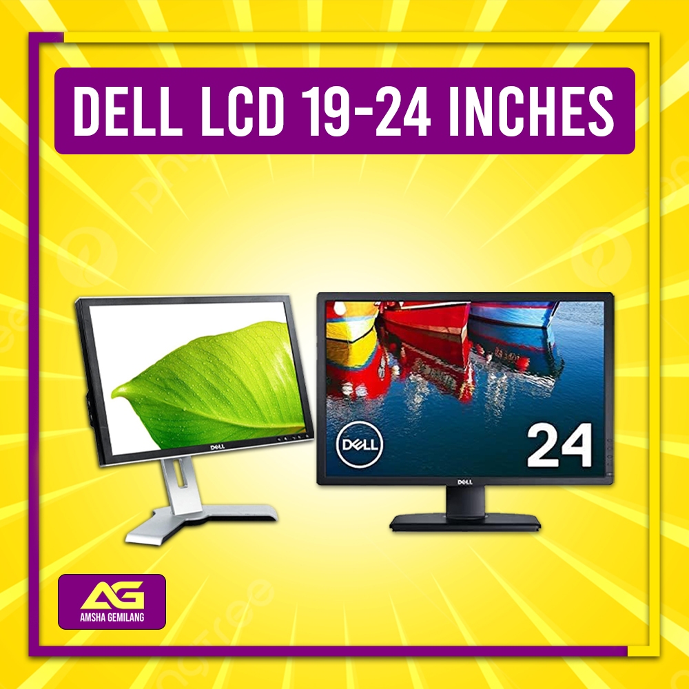 DELL BUDGET LCD MONITOR (MIX MODELS) | Shopee Malaysia