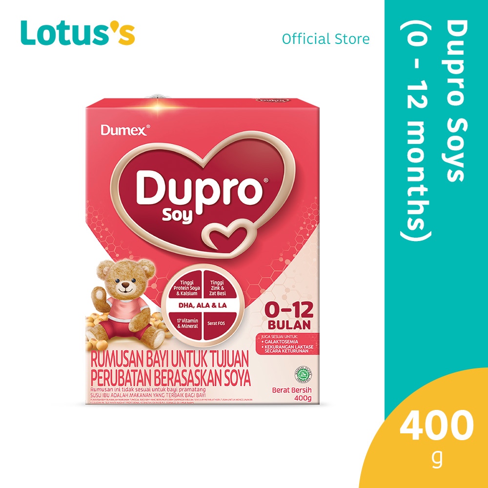 Dupro Soy Infant Formula 400G | Shopee Malaysia