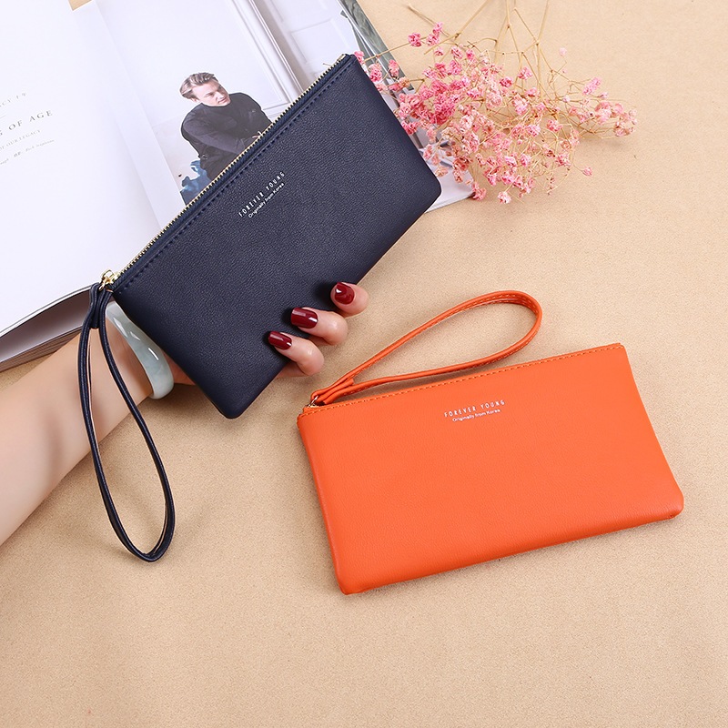 JF-04 Forever Young Women Wristlet Clutch Coin Pouch Purse | Shopee ...