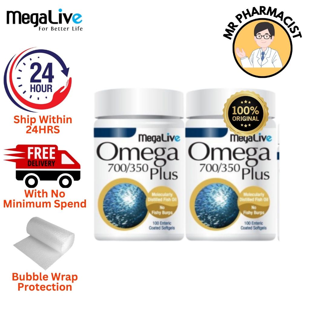 MegaLive Omega 700/350 Plus (100'S/ 2 X 100'S ) | Shopee Malaysia