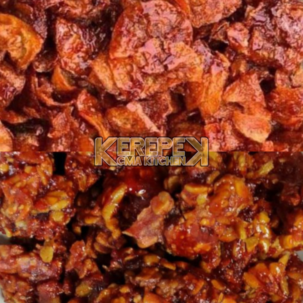 Sambal Kentang/Tempe Pedas Basah 300/400G (Kerepek CMA Kitchen ...