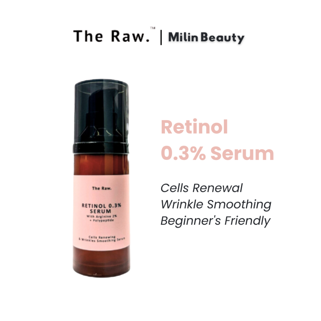The Raw. Retinol 0.3% Serum (30g) | Shopee Malaysia