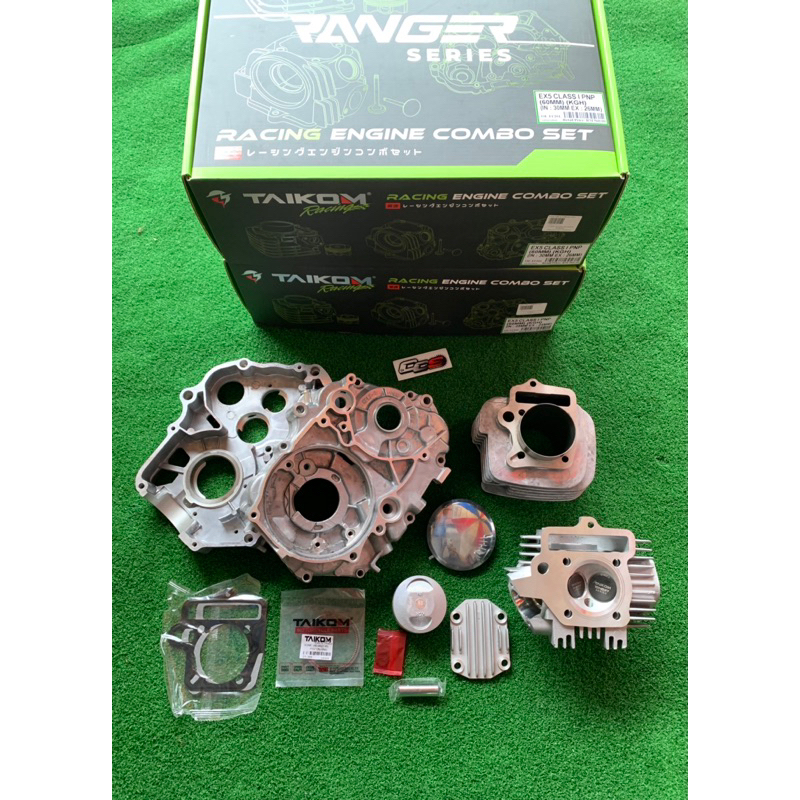 TAIKOM 60MM ENGINE COMBO SET (EX5 CLASS 1) RACING BLOCK HEAD CRANKCASE ...