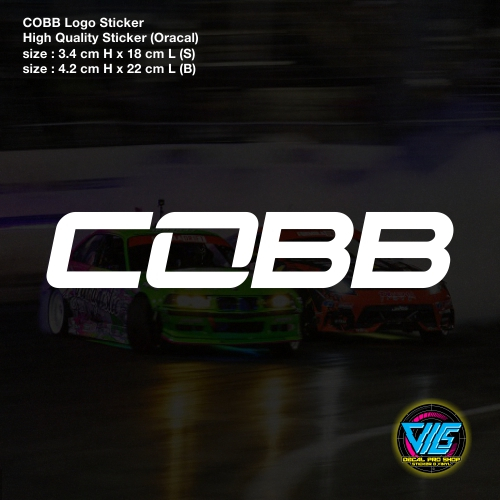 COBB Logo Sticker / Decal (High Quality Sticker) | Shopee Malaysia