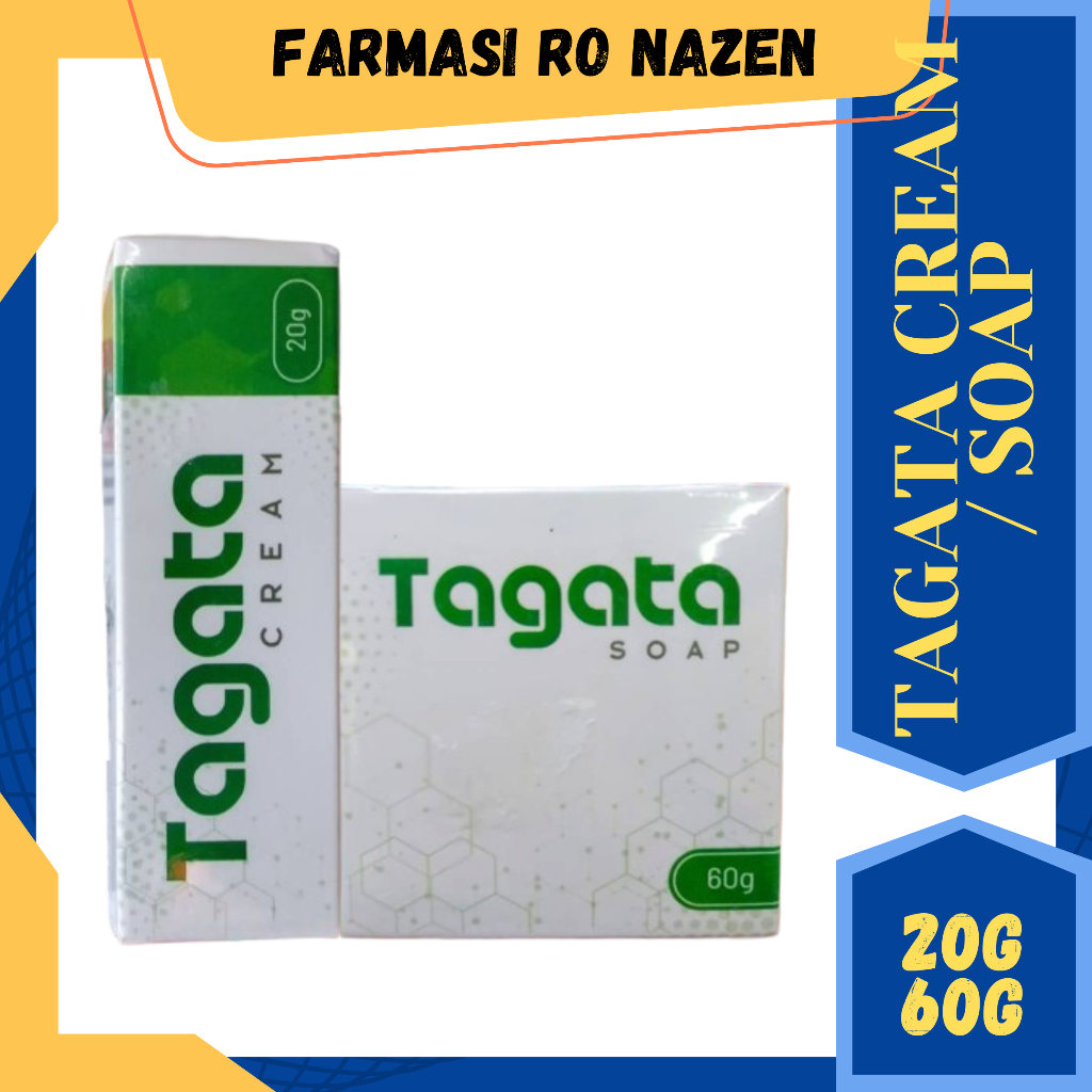 TAGATA CREAM 20G / TAGATA SOAP 60G {Sesuai untuk masalah kulit gatal ...