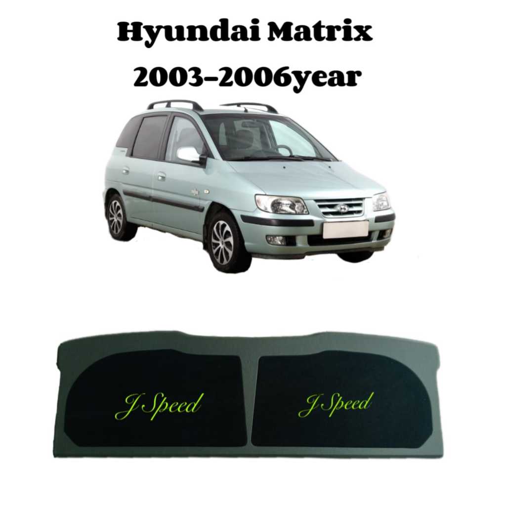 Hyundai Matrix 2003-2006year DOUBLE LAYER rear speaker PVC PATTERN ...
