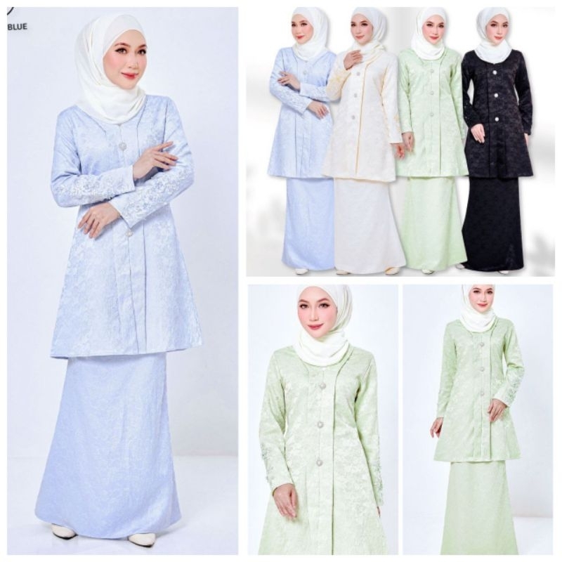 Iryna Kebaya Moden Ironless. 807 Iryna Ironless Kebaya Kurung Moden ...