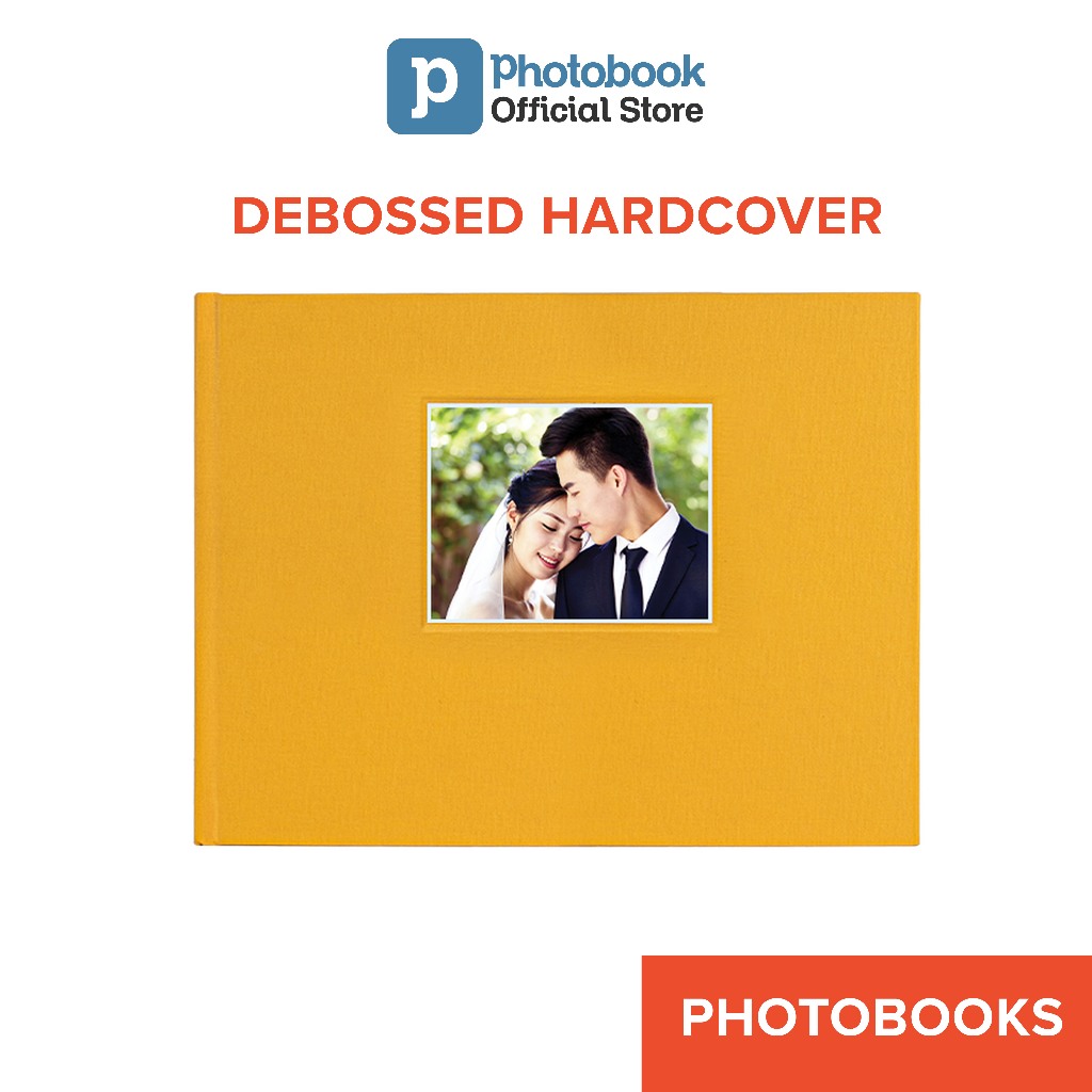 Photobook 11" x 8.5" Landscape Debossed Hardcover Standard Binding ...