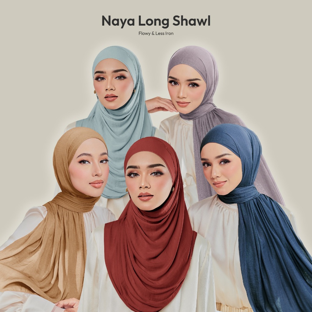 Radiusite Naya - BASIC PLAIN EFFORTLESS IRONLESS CRUMPLE TEXTURED LONG ...