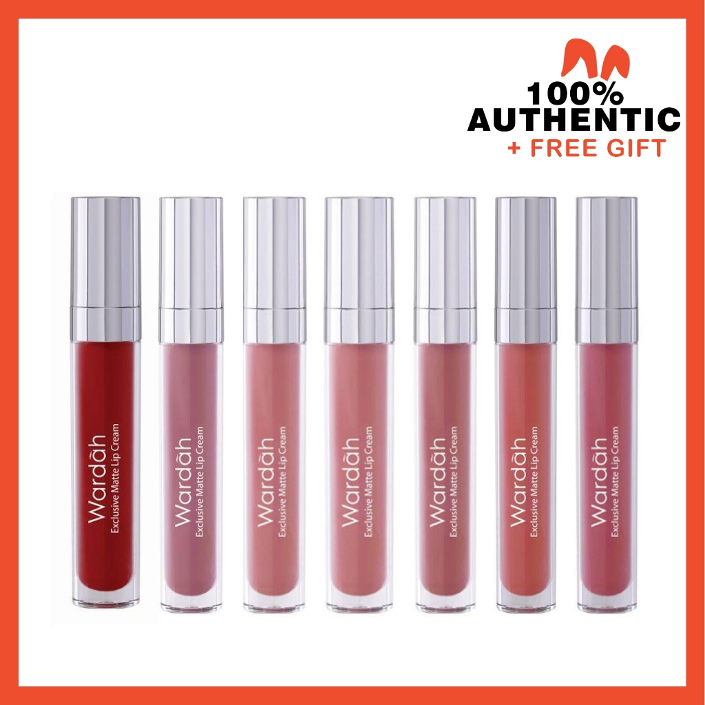 Wardah Exclusive Matte Lip Cream 4g | Shopee Malaysia