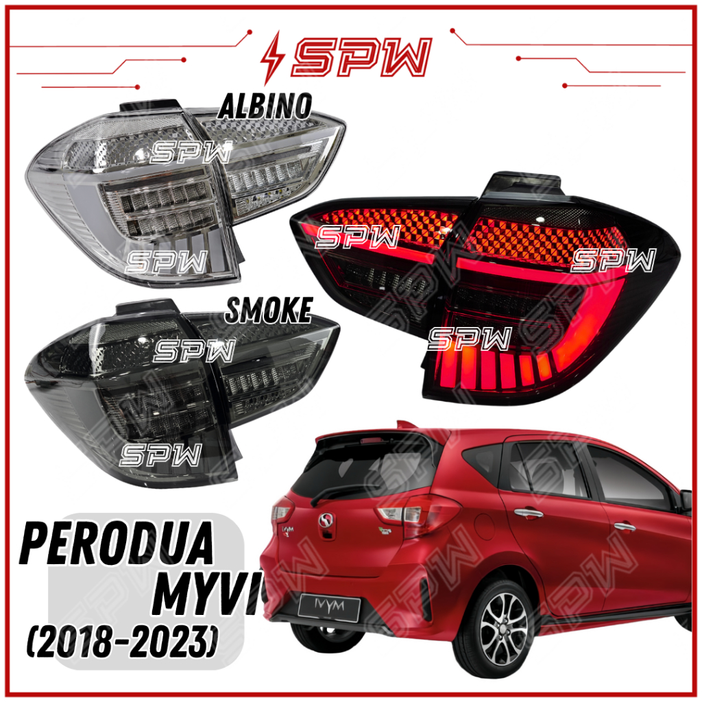 Perodua Myvi (2018-2025) GALAXY Tail Lamp Tail Light MG3 G3 Daylight ...
