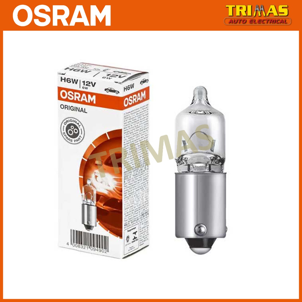 64132 Original Osram Line H6W 12V Signal Lamp Parking Light (1PC ...