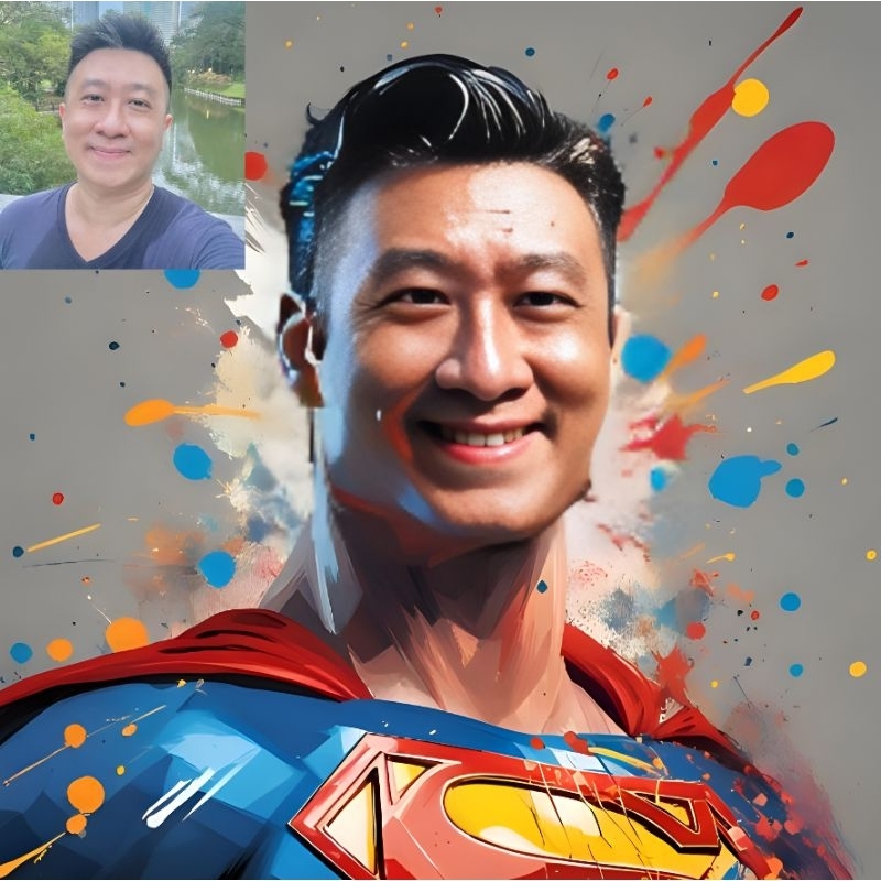 Customize Digital Portrait Illustration / Lukisan Digital (Soft-Copy ...