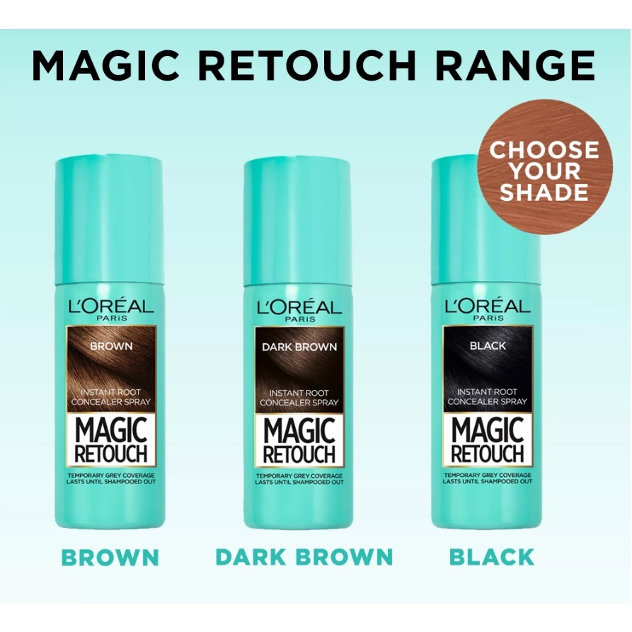 Loreal Paris Magic Retouch Instant Root Concealer Spray (Hair Colouring ...
