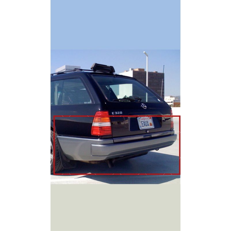 Mercedes E-class w124 wagon original design fiberglass rear bumper ...