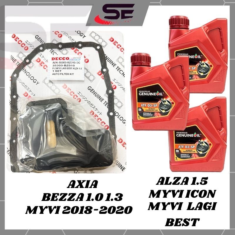 DECCO Auto Filter Myvi ICON Myvi Lagi Best Axia Bezza Alza 1.5 Auto ...
