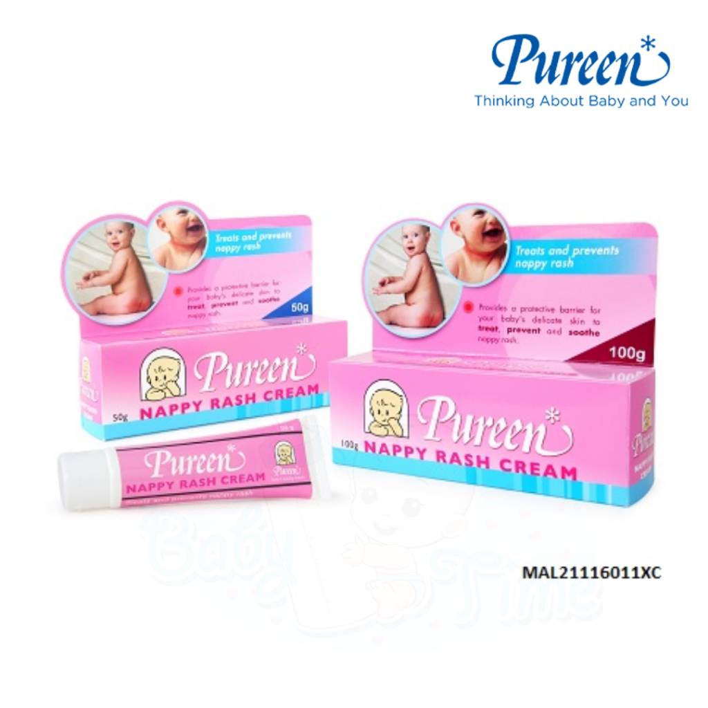 Pureen Nappy Rash Cream 50g / 100g | Shopee Malaysia