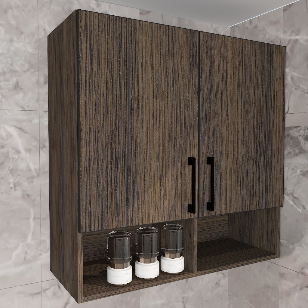 ROAM ARISAN 2 Door Wall Hanging Kitchen Cabinet Almari Dapur Dining ...