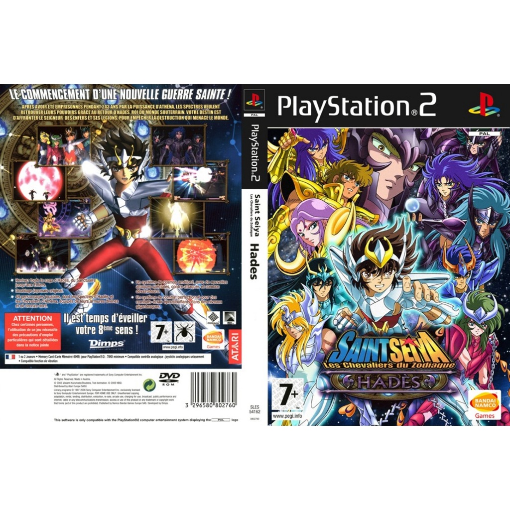 PS2 DVD Games Saint Seiya - The Hades | Shopee Malaysia