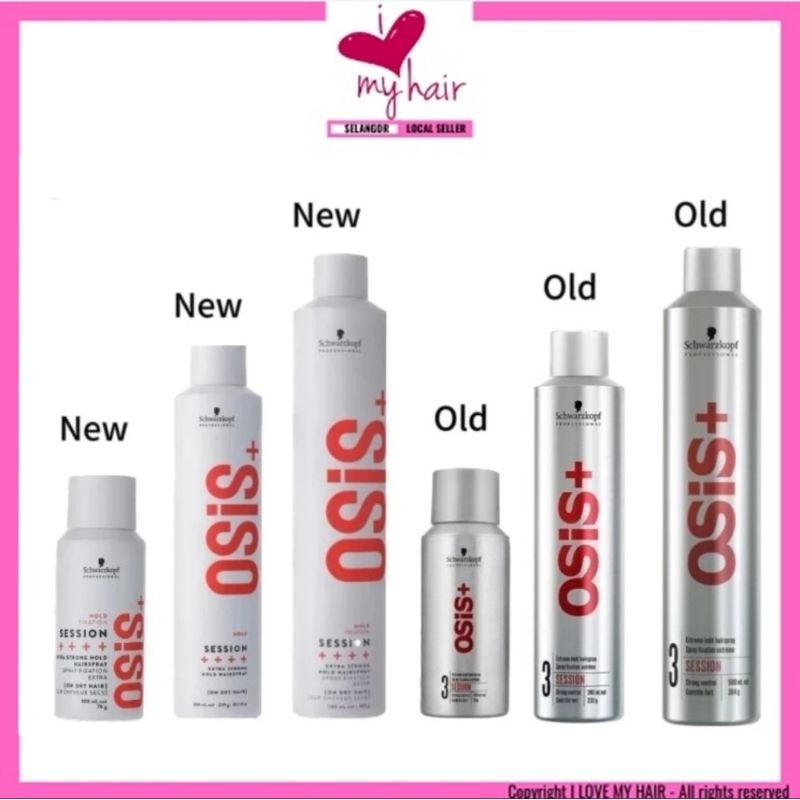 Schwarzkopf Osis + Session 3 Extreme Strong Hold 500ml/300ml( West ...