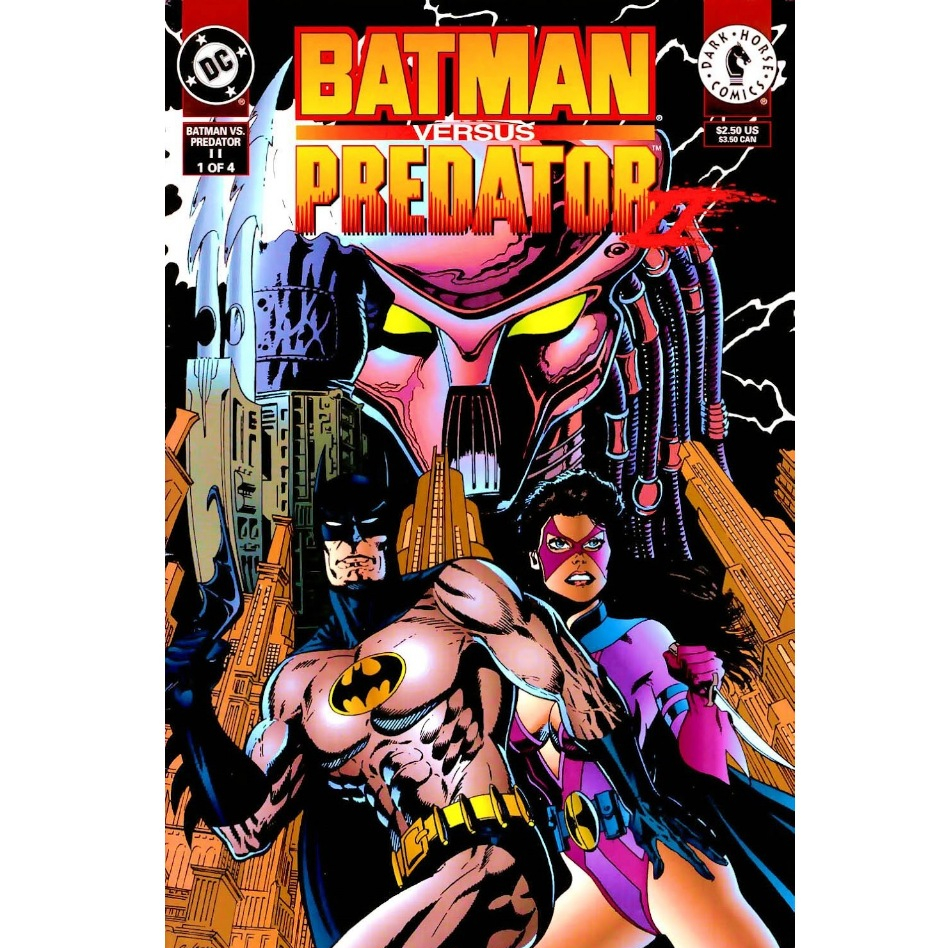 BATMAN VS PREDATOR II BLOODMATCH 4-ISSUE SET RARE DC DARKHORSE ...