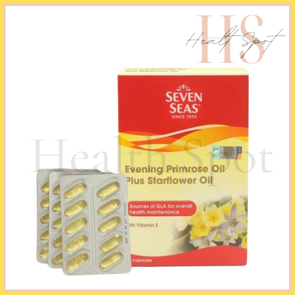 [EXP08/24] SEVEN SEAS Evening Primrose Oil Plus Starflower Oil (30'S ...