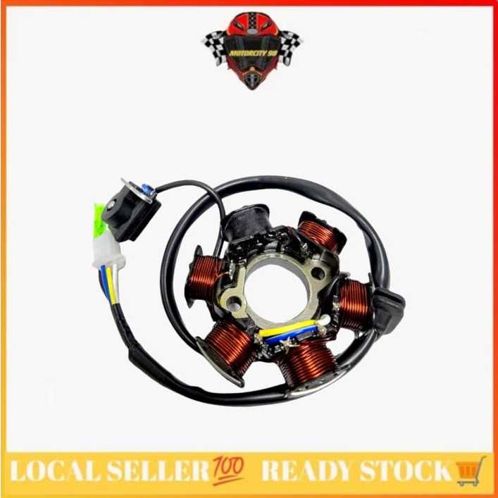 FUEL COIL ROTARY COIL MAGNET COIL MODENAS KRISS100 CT100 BONUS | Shopee ...