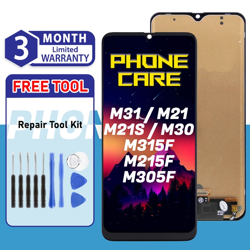 COMPATIBLE FOR SAMSUNG M31 /M315F /M21 /M215F /M21S /M30 /M305F TFT ...