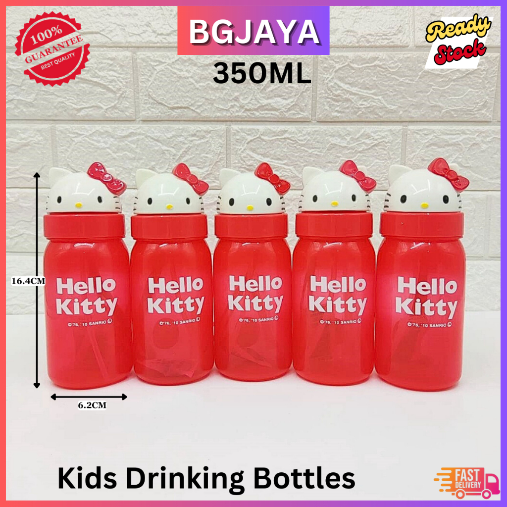 350ml Hello Kitty Drinking Bottle Kids BPA Free Water Bottle (BGJAYA) | Shopee Malaysia