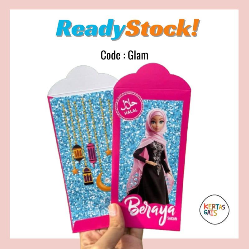 SAMPUL DUIT RAYA EKSKLUSIF 2024 GLAM (READY STOCK) | Shopee Malaysia