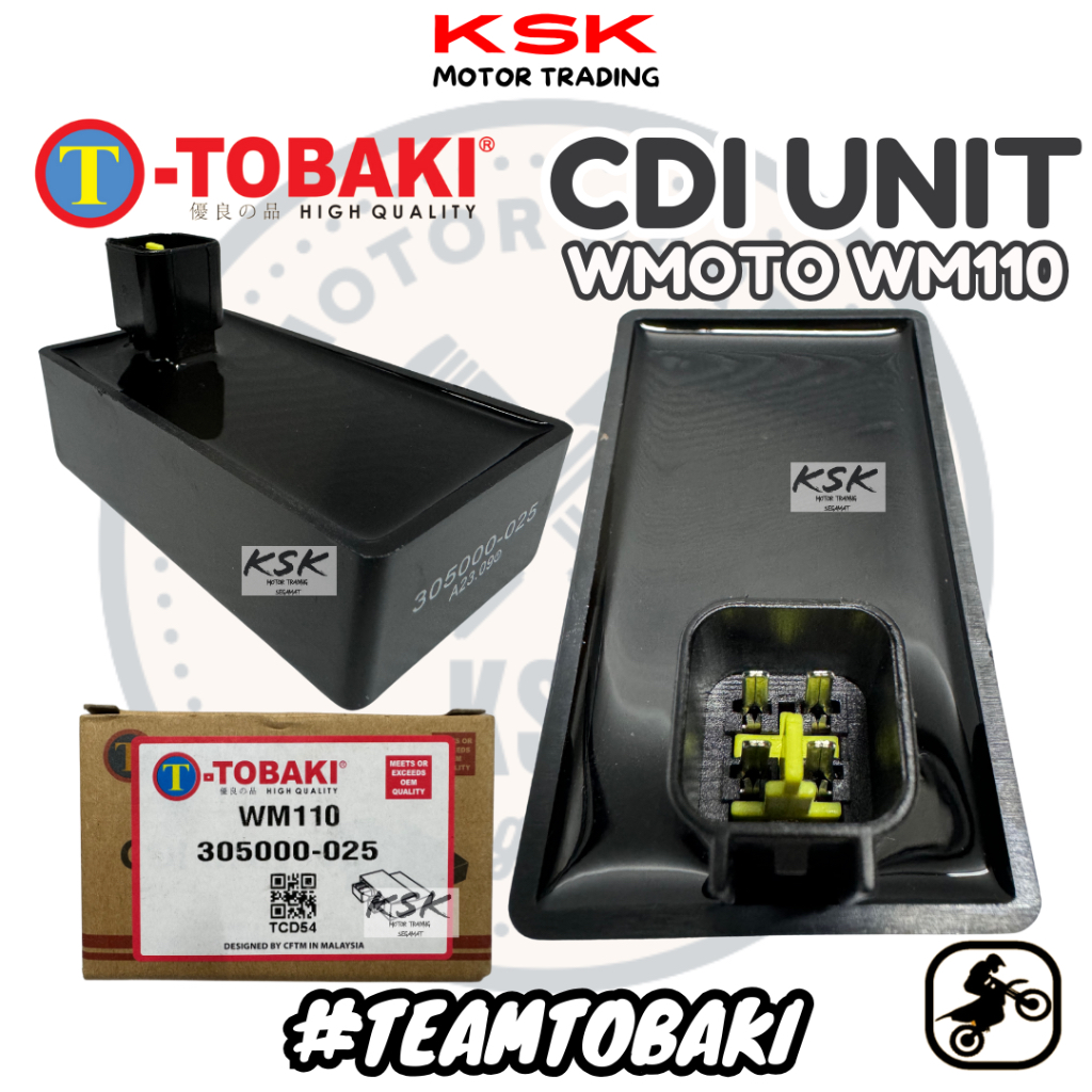 【11.11 SALE】TOBAKI CDI UNIT WMOTO WM110 | Shopee Malaysia
