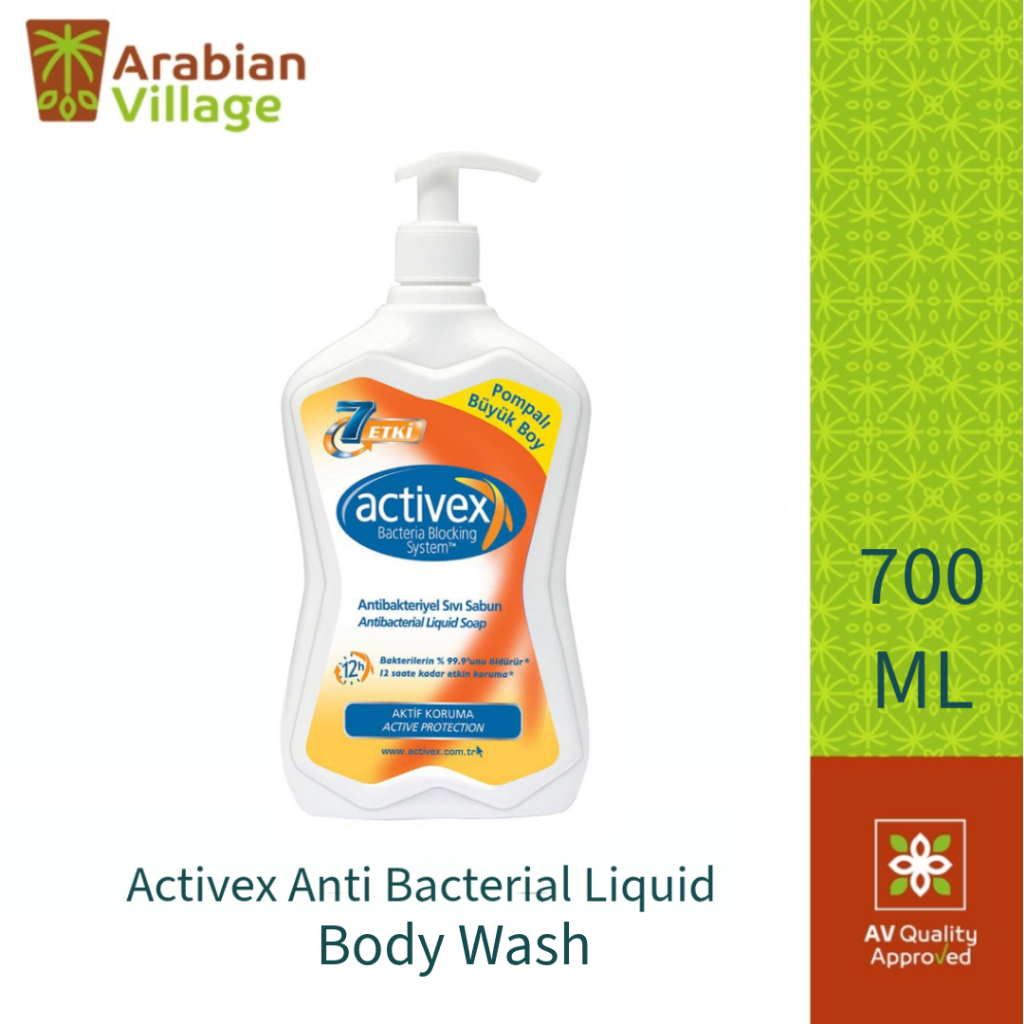 Activex Anti Bacterial LiquidBody Wash Refill Bottle - Active (700ml ...