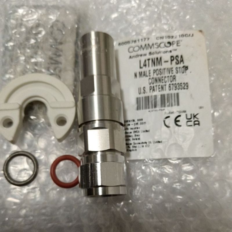 Commscope N male positive stop connector L4TNM - PSA | Shopee Malaysia