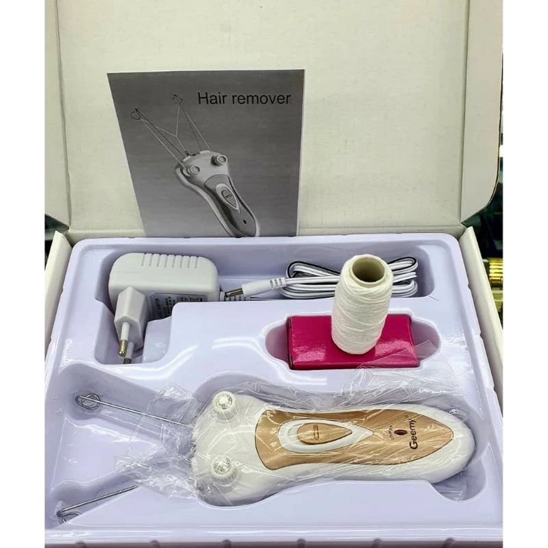 Electric Threading Epilator Physical Threader Face Arm Leg Hair Removal ...