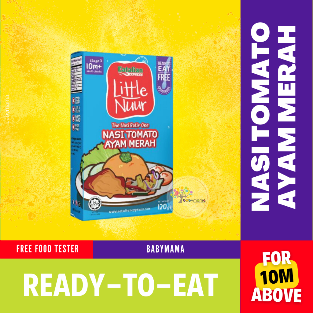 EATALIAN EXPRESS | BABY FOOD | READY-TO-EAT | LITTLE NUUR THE NASI ...