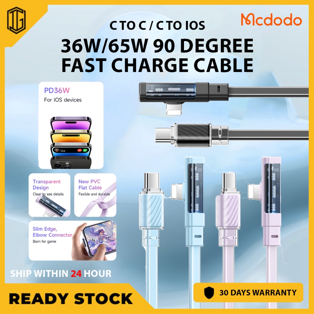 MDD Crystal Series Elbow PD 36W/65W Transparent 90 Degree C To C / C To ...