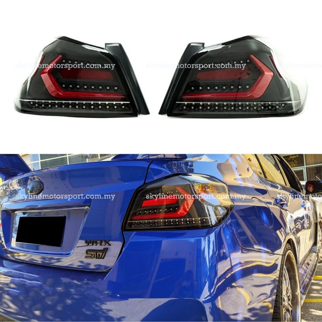 Subaru WRx STI VAF VAB VAG Led Tail Lamp Bar 100% Taiwan 2015 2016 2017 ...