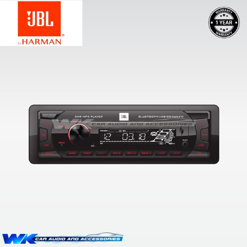 JBL CELEBRITY 100 FM,USB,BT SINGLE DIN PLAYER 100% ORIGINAL 1 YEAR ...